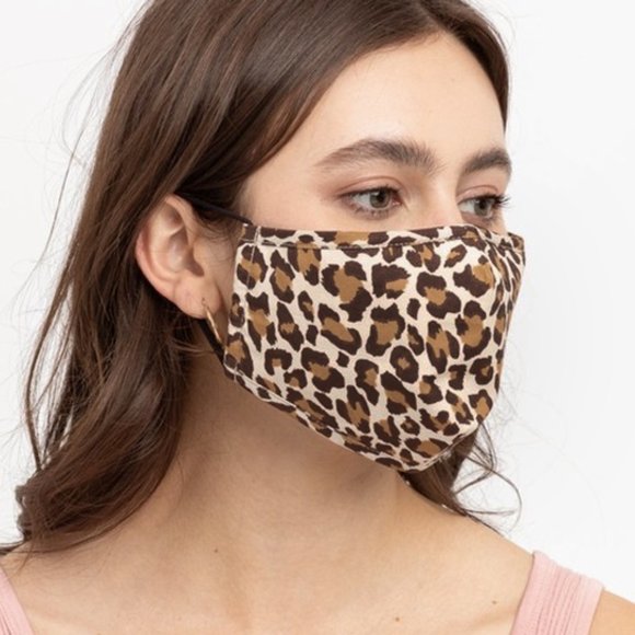 Lilac Dream | Accessories | Leopard Reusable 3 Layers Filter Pocket ...